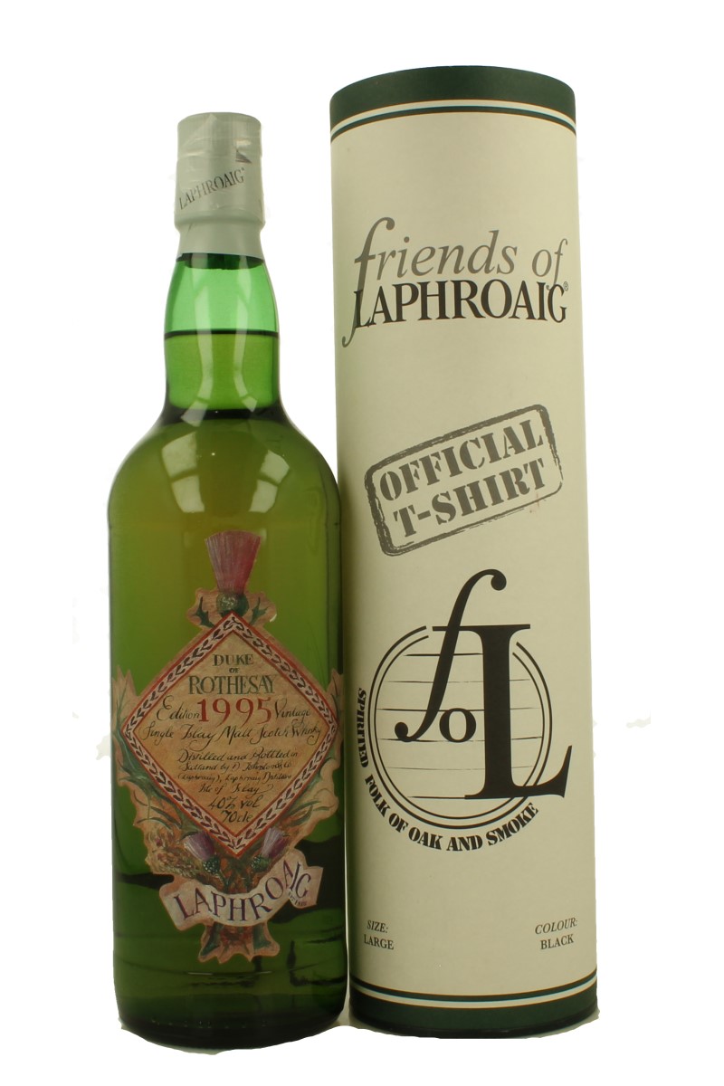 LAPHROAIG Duke of Rothesay Islay Scotch Whisky 1995 70cl 40% OB-Wrong ...