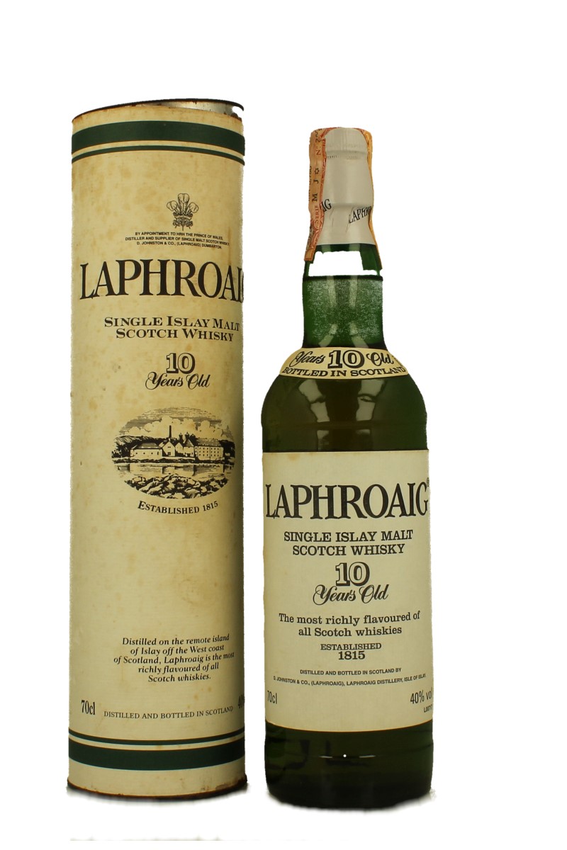 Laphroaig Islay Scotch Whisky 10 Years Old Bot in The 90's early 2000 ...