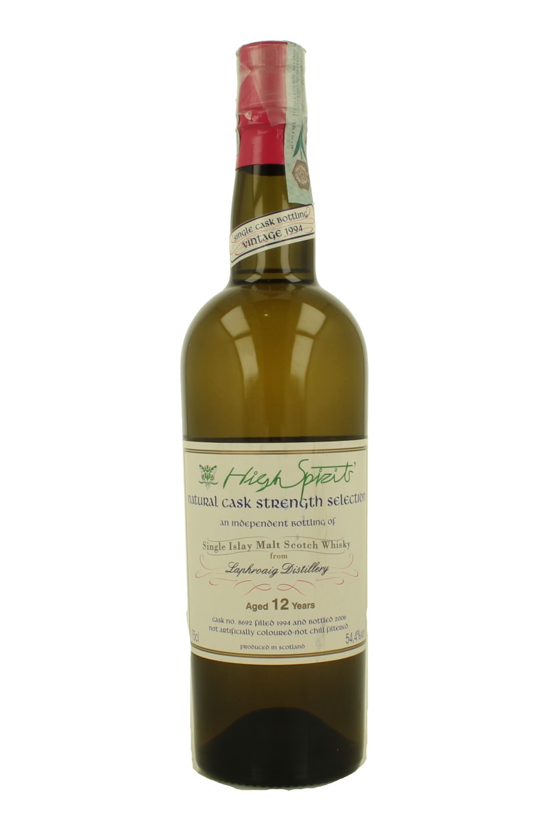 Laphroaig Islay Scotch Whisky 12 Years Old 1994 2006 75cl 54.4% High ...