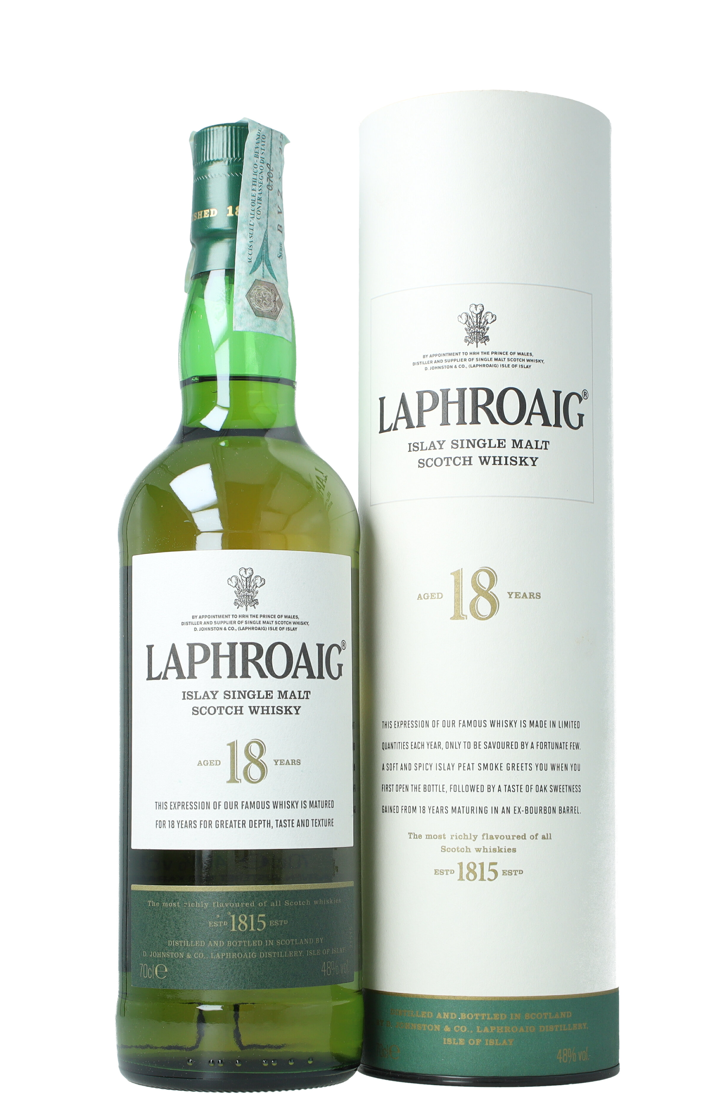 LAPHROAIG Islay Scotch Whisky 18 year Old 70cl 48% OB- - Products ...