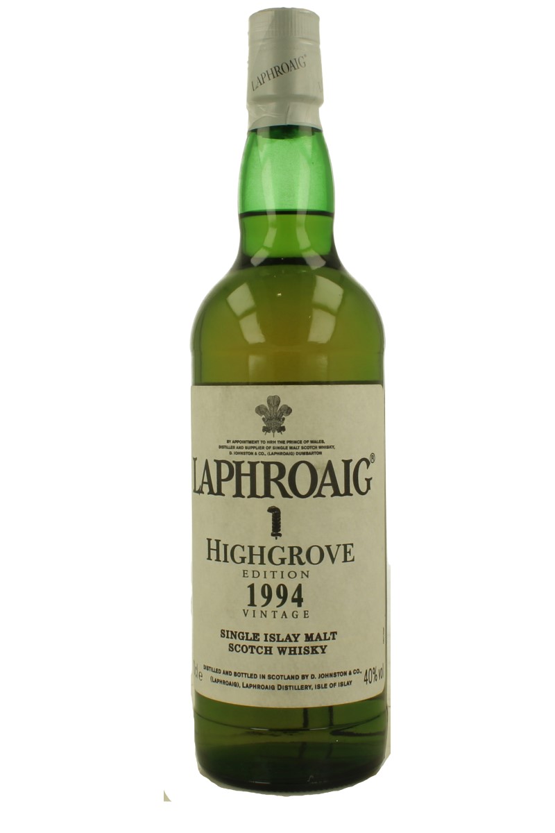 Laphroaig Islay Scotch Whisky 1994 75cl 40% OB-Highgrove 1 - Products ...
