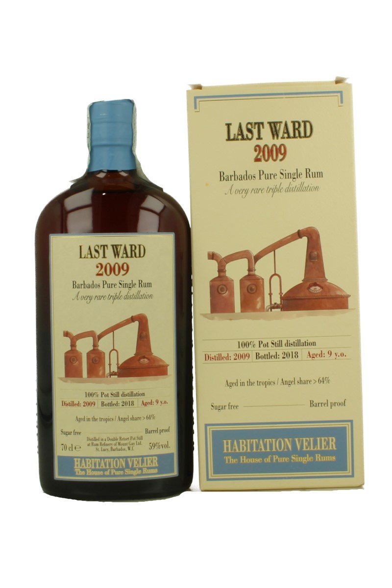 Last Ward Barbados Pure Rum 10 Years Old 2007 2017 70cl 59% Velier ...