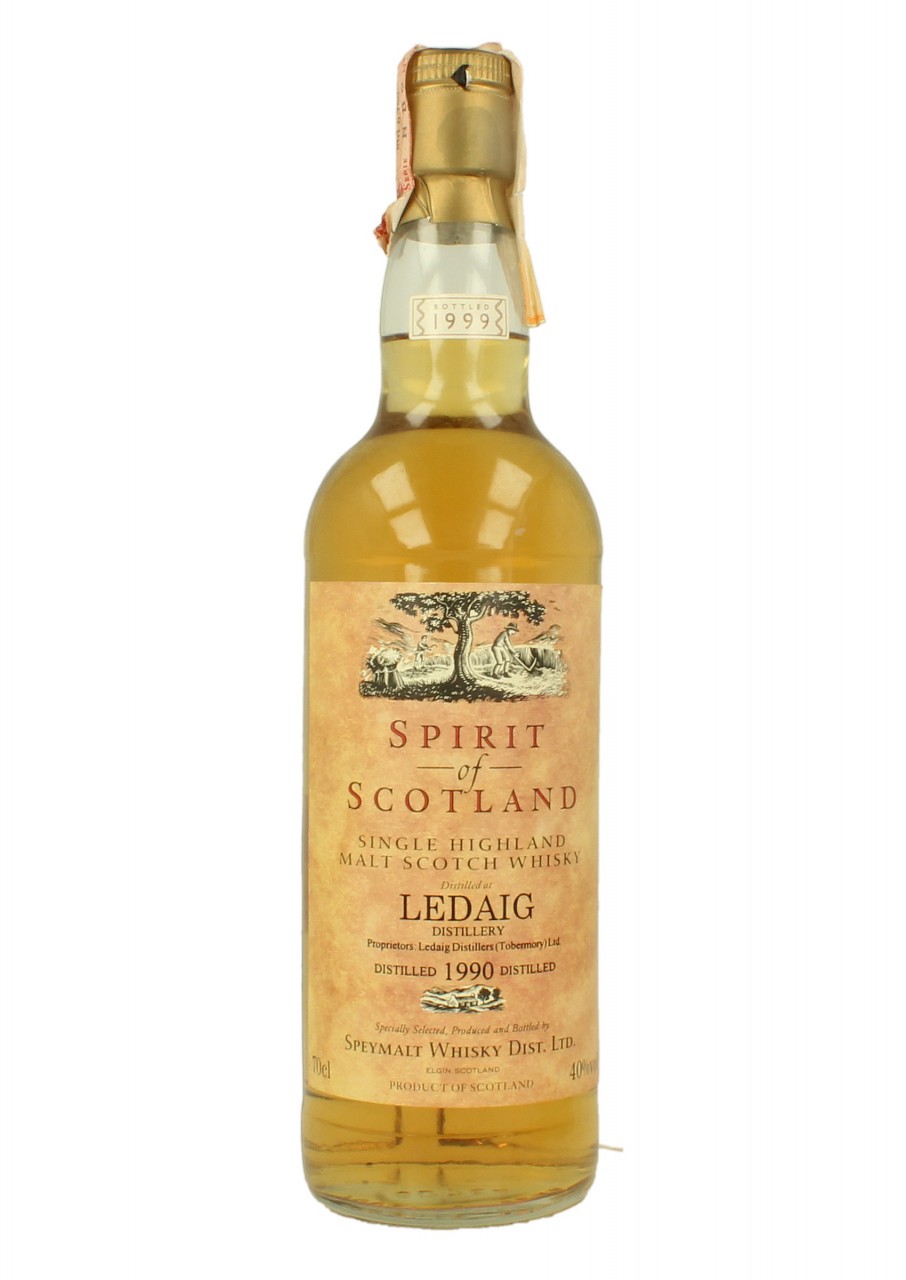 LEDAIG 1990 1999 70cl 40% Speymalt - Spirit of Scotland - Products ...