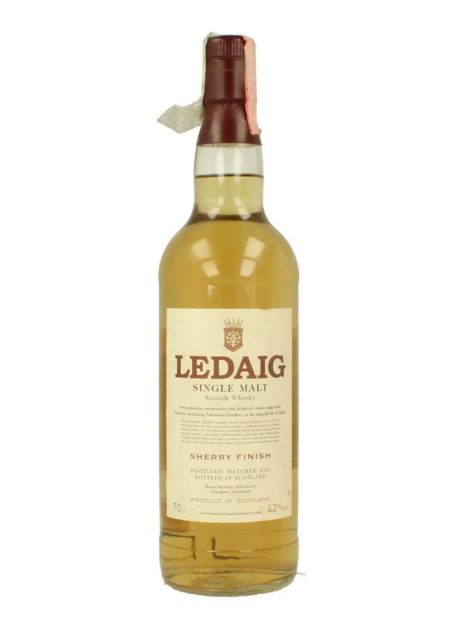 LEDAIG 70 CL 42% SHERRY FINISH OB - Products - Whisky Antique, Whisky ...