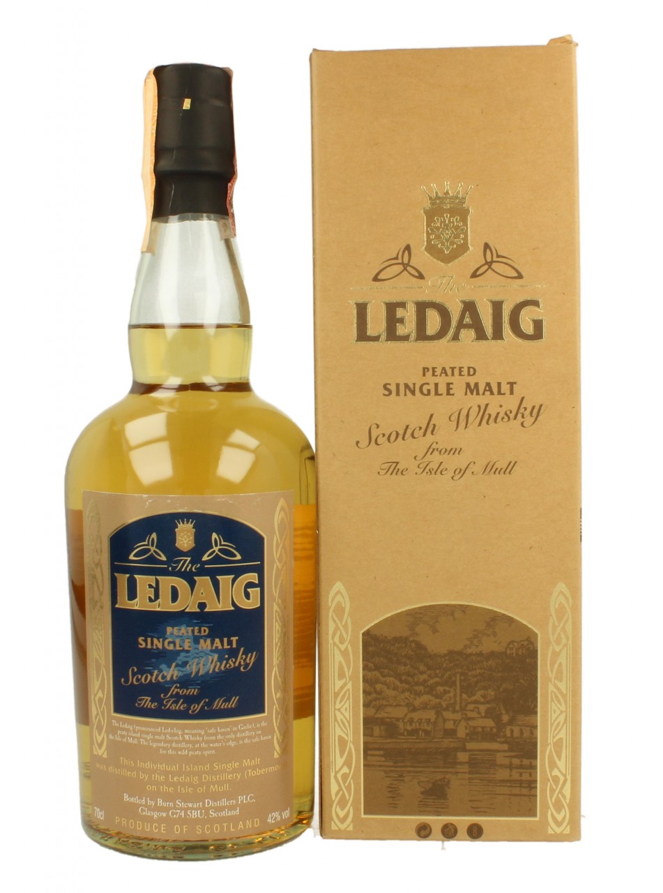 LEDAIG Bot.late 90's 42% OB - Products - Whisky Antique, Whisky & Spirits
