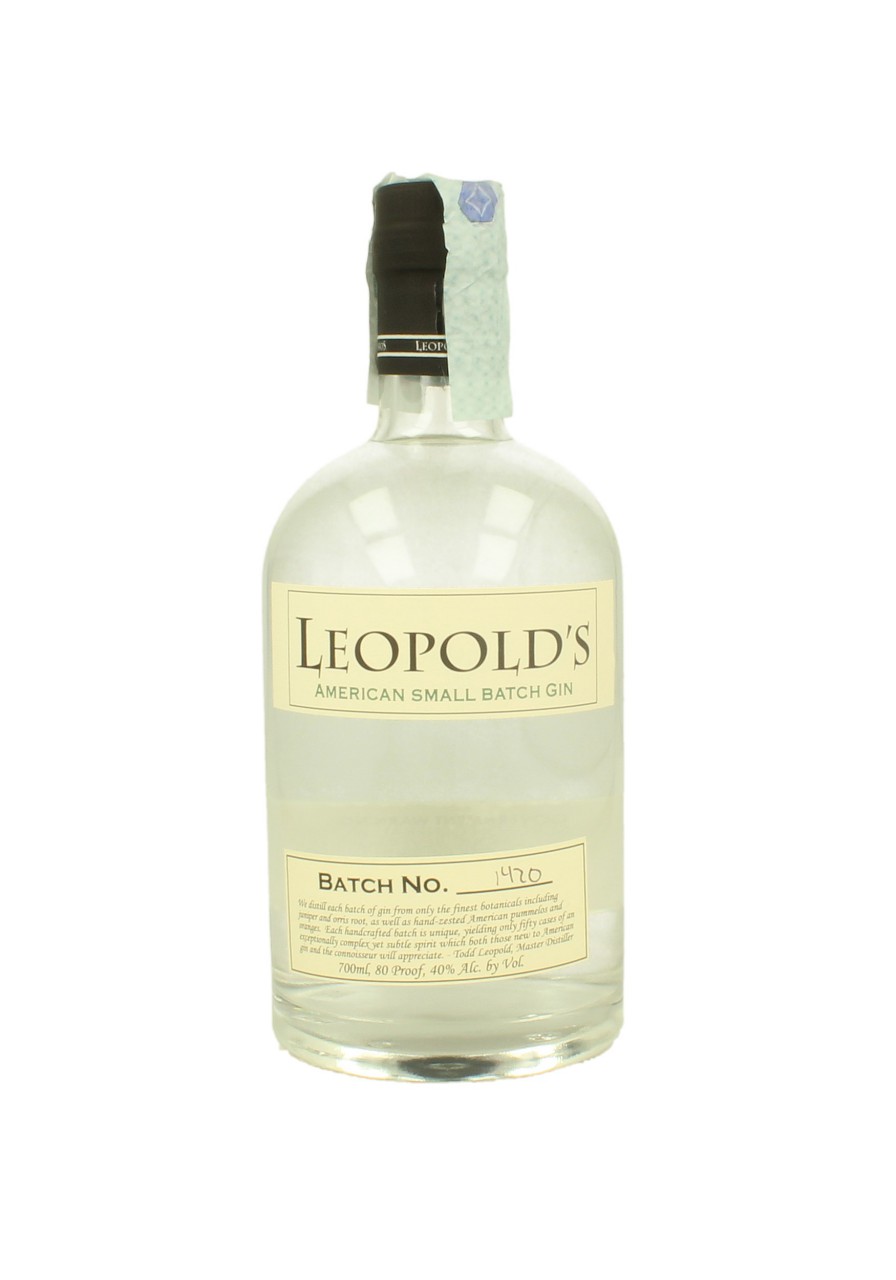 LEOPOLD'S Gin 70cl 40% - Products - Whisky Antique, Whisky & Spirits