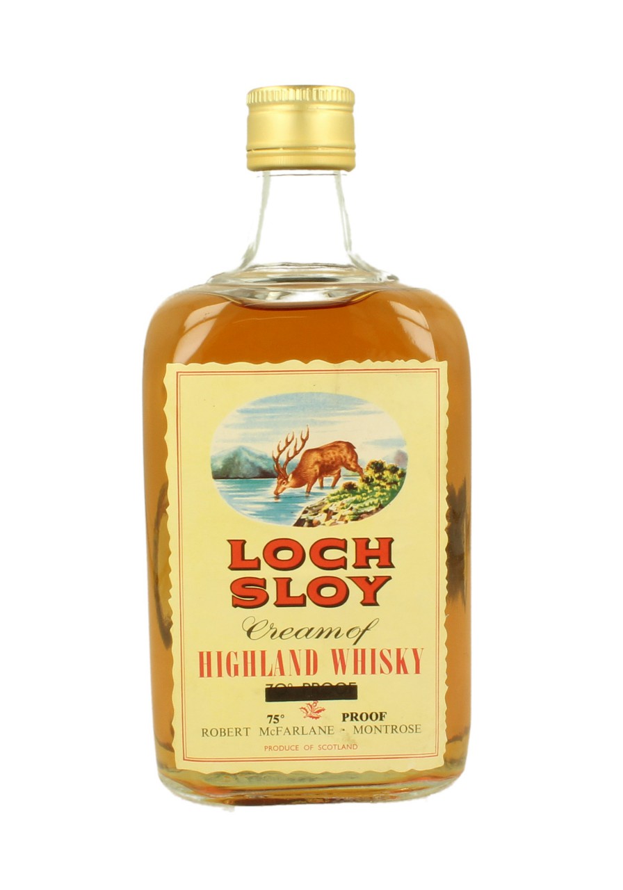 LOCH SLOY Bot.60/70's 75cl 75°proof Robert McFarlane - Blended ...