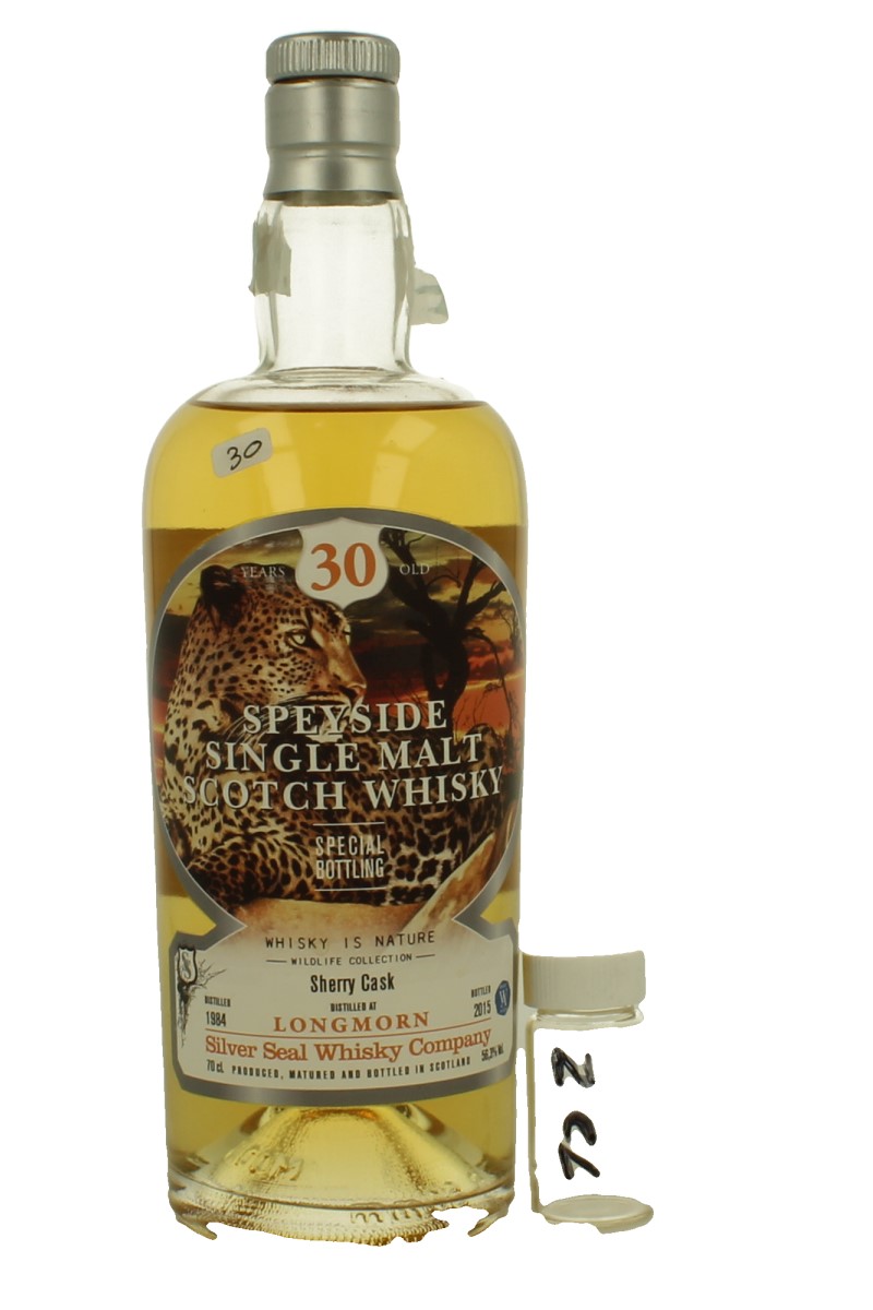 LONGORM SAMPLE 30 Years old 1984 2015 2CL 56.2% Silver Seal SAMPLE 2CL ...