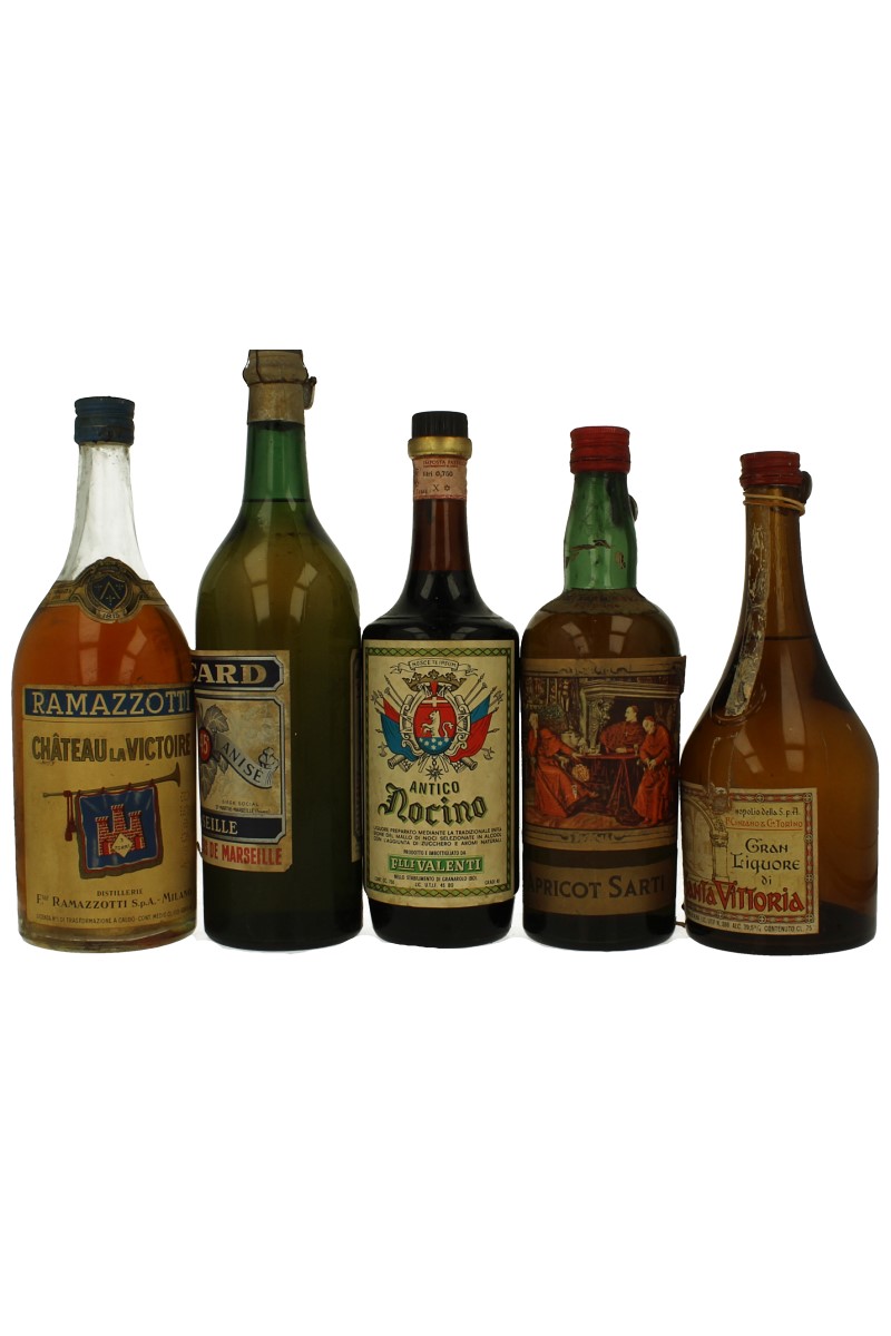 lot of 8 old European Liquor Mixed Bot.40/50/60's 75cl - Products ...