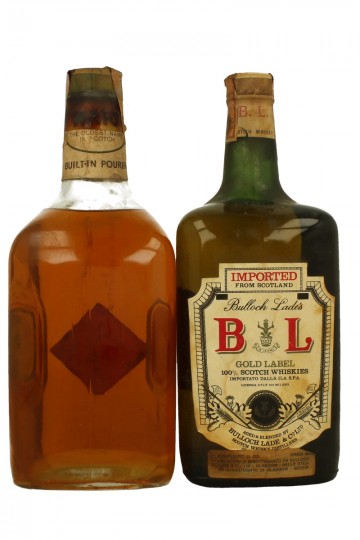 LOT OF OLD BLENDED Amazing drinking bottles old Magnum Bot. 60's ...