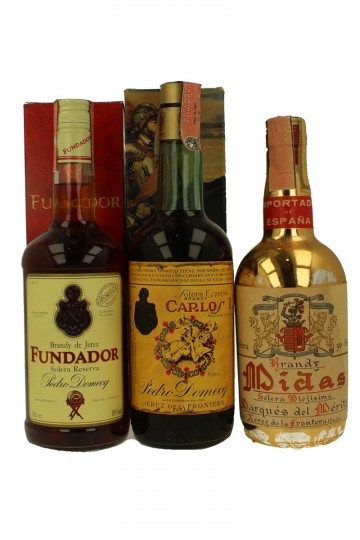 Lot of Old Spanish Brandy 6 Bottles - Bot.70's 75cl 40% - Products ...
