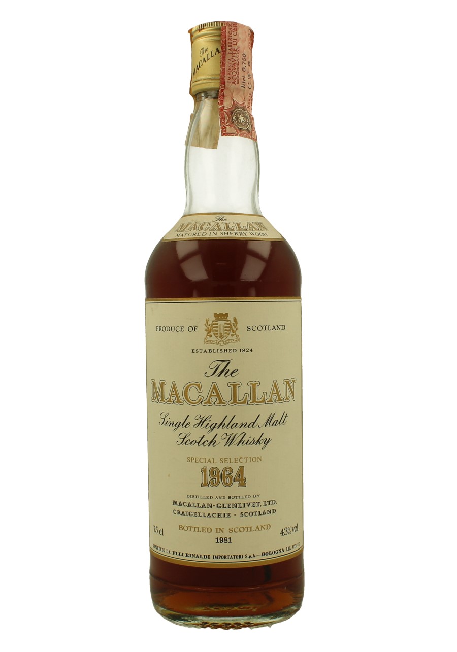 MACALLAN 1964 75cl 43% OB - Prodotti - Whisky Antique, Whisky & Spirits