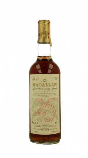 MACALLAN 25yo 1958 1984 75cl 43% Ob-no box - Products - Whisky Antique ...