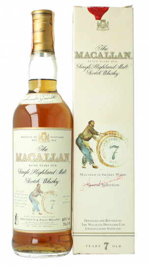 MACALLAN 7 years old - Bot.90's 70cl 40% OB- - Products - Whisky Antique, Whisky & Spirits
