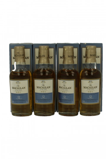 MACALLAN miniature 12 Years Old 4x5cl 40% OB - Products - Whisky ...