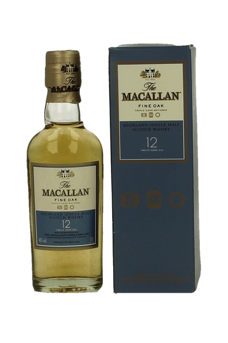 Macallan Miniature 12 Years Old 4x5cl 43% 5 pictures - Products ...