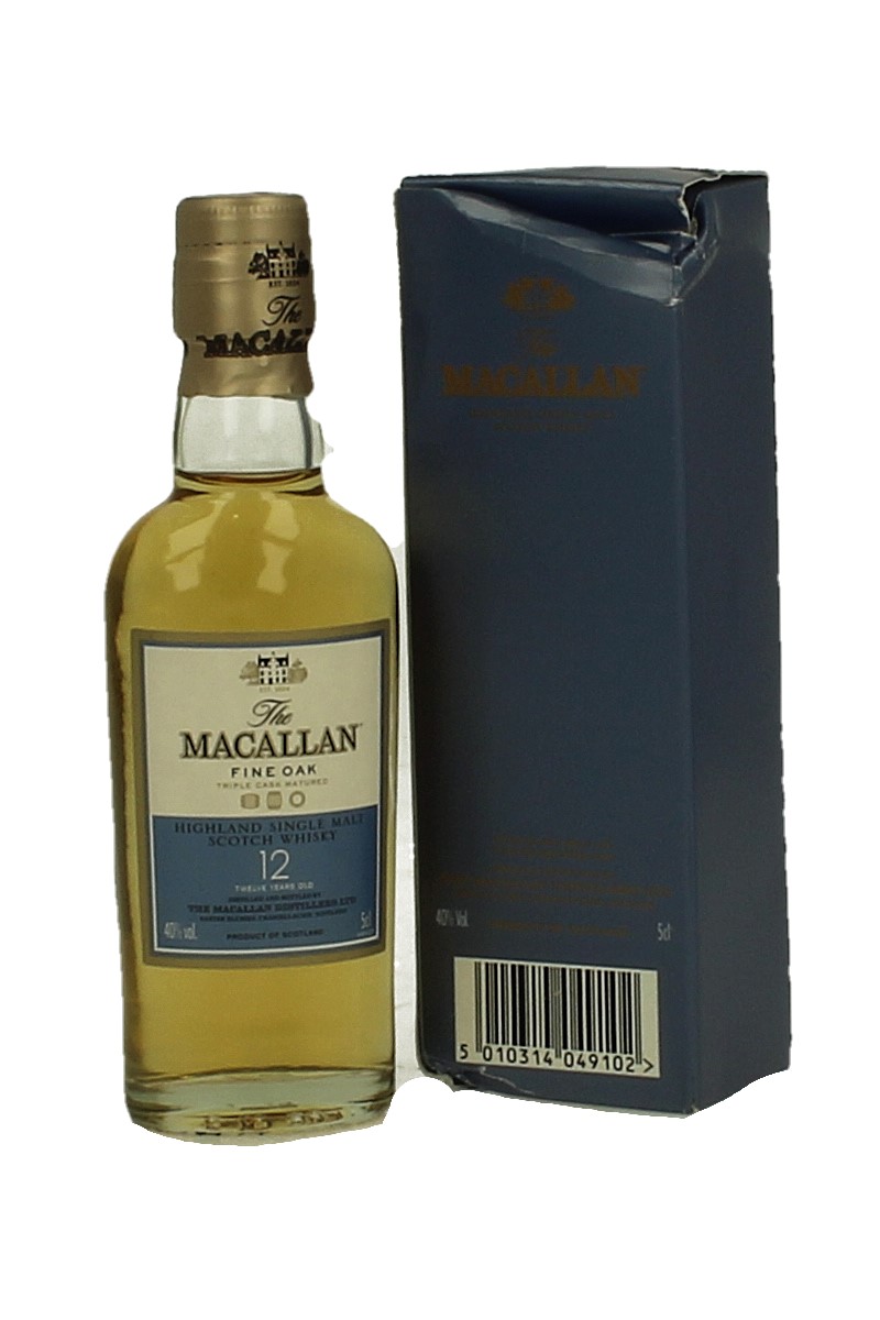 Macallan Miniature 12 Years Old 4x5cl 43% 5 pictures - Products ...
