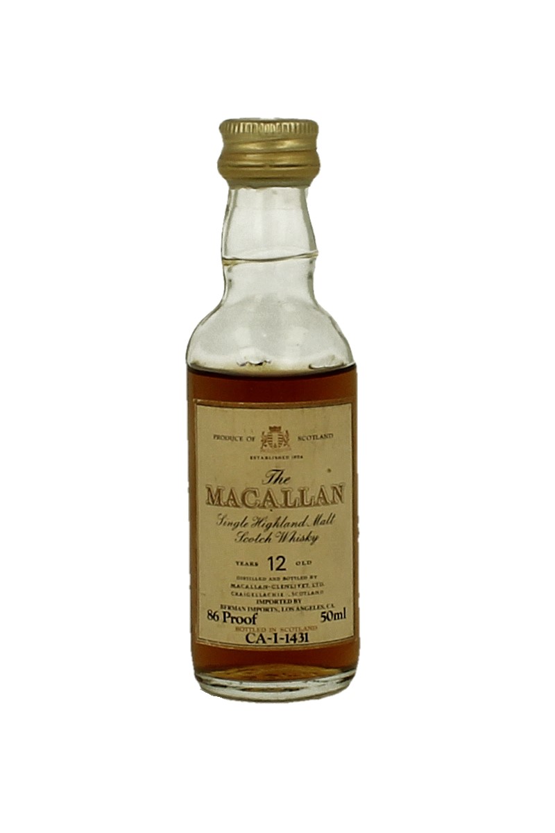 Macallan Miniature 12 Years Old 8x5cl 43% 8 pictures - Products ...
