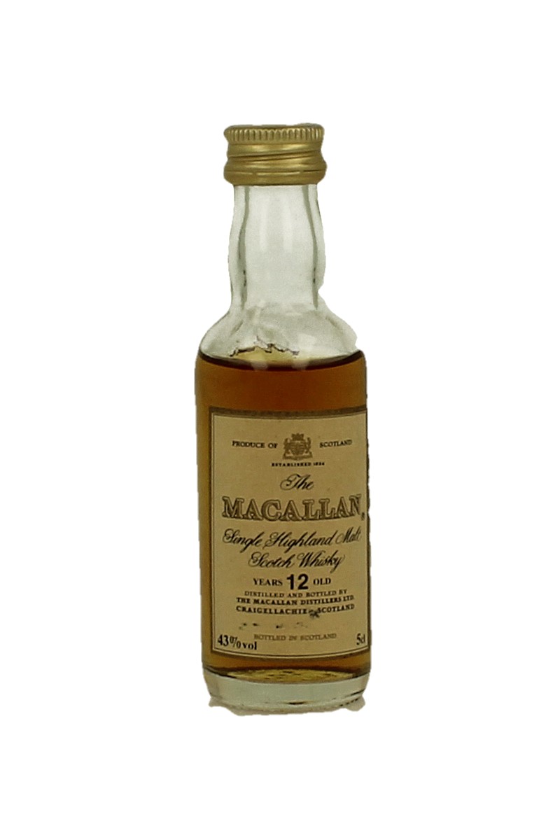 Macallan Miniature 12 Years Old 8x5cl 43% 8 pictures - Products ...