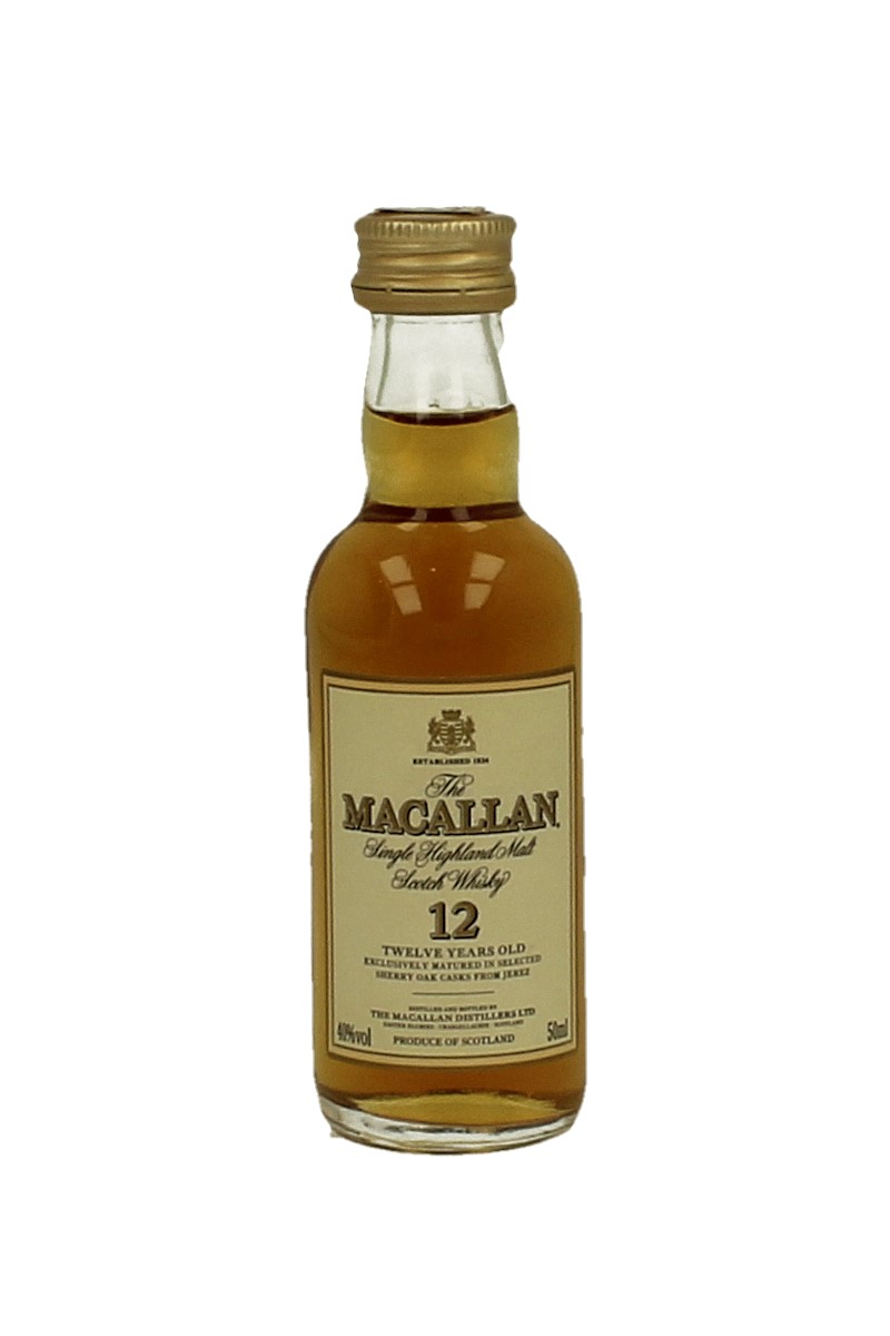 Macallan Miniature 12 Years Old 8x5cl 43% 8 pictures - Products ...