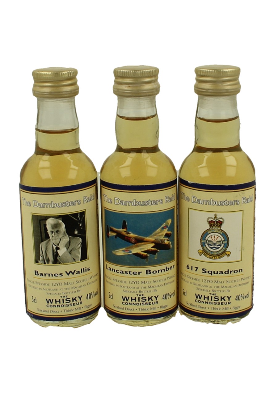 MACALLAN miniature 12yo 3x 5cl The Dambusters Raid - Products - Whisky ...