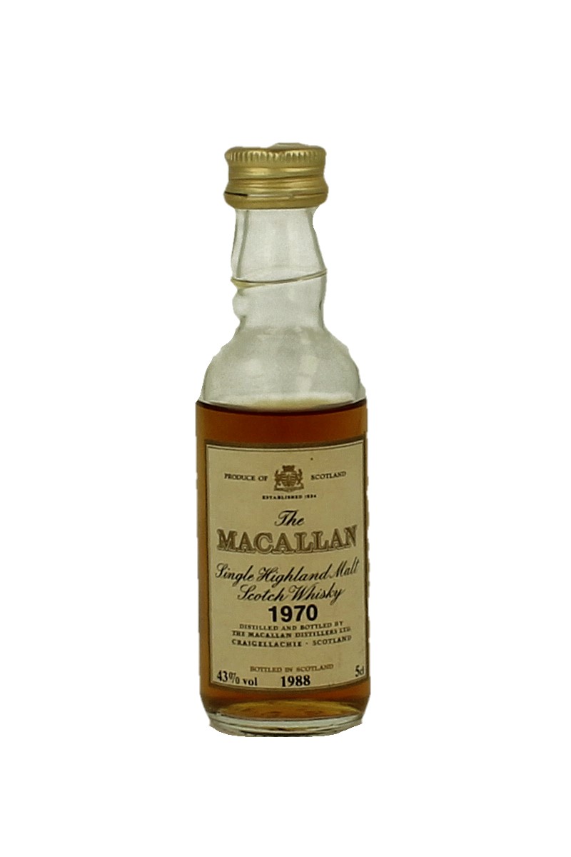 Macallan Miniature 1971 1988 5cl 43% - Products - Whisky Antique ...