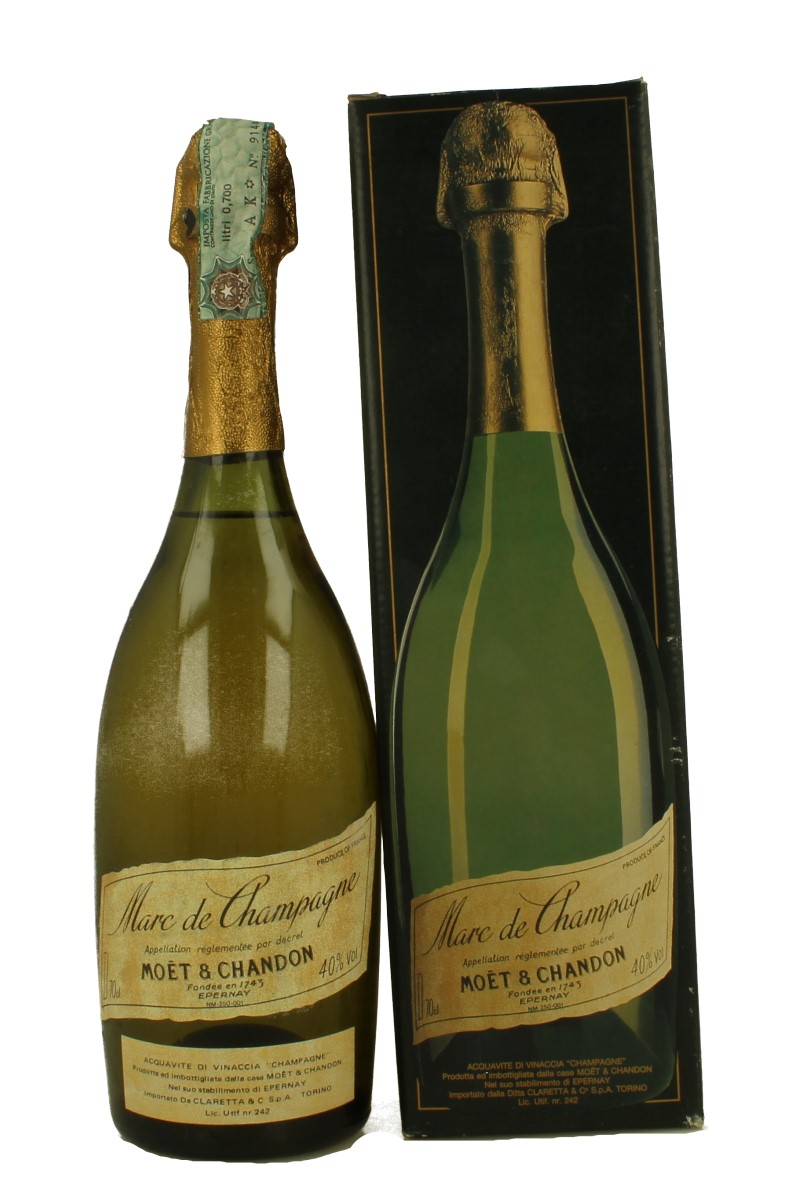 MARC DE CHAMPAGNE Moet & Chandon Bot in The 90's early 2000 70cl 40% MOET & CHANDON - Products ...
