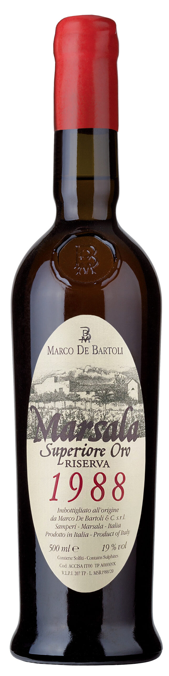 MARSALA SUPERIORE RISERVA ORO 1988 50cl 19% Marco De Bartoli - Products ...