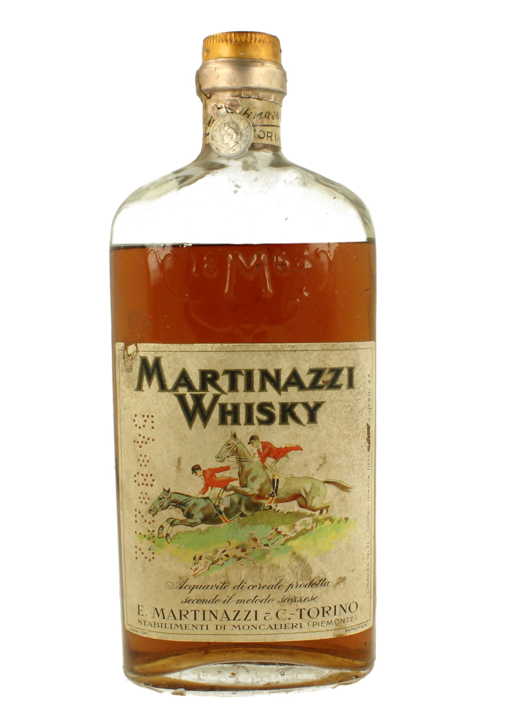 MARTINAZZI Whisky Bot.50's 75cl 43% Whisky Italiano - Prodotti - Whisky ...