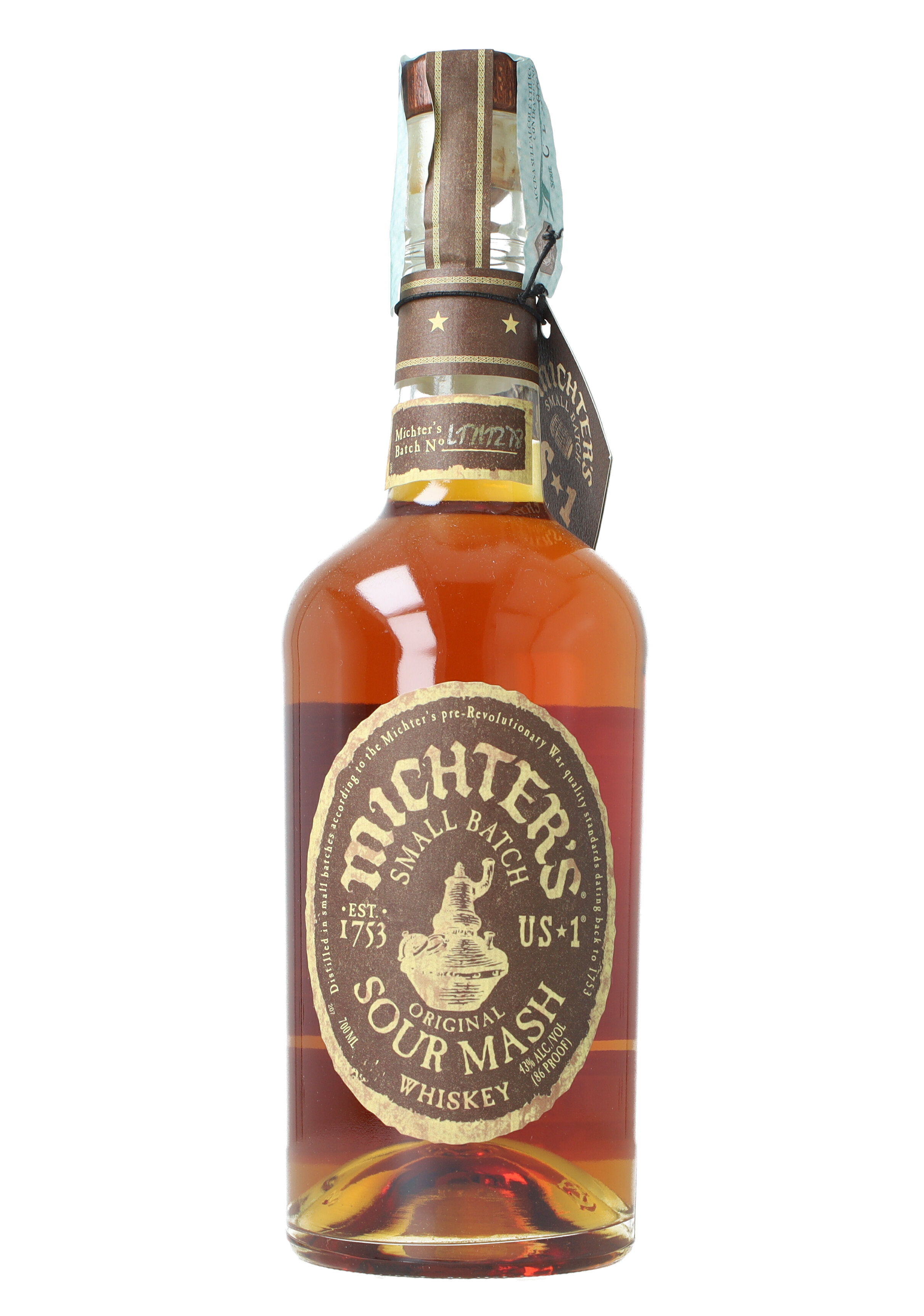 MIchter's Pot Still Sour mash American Whiskey 70cl 43% US*1 - Products ...