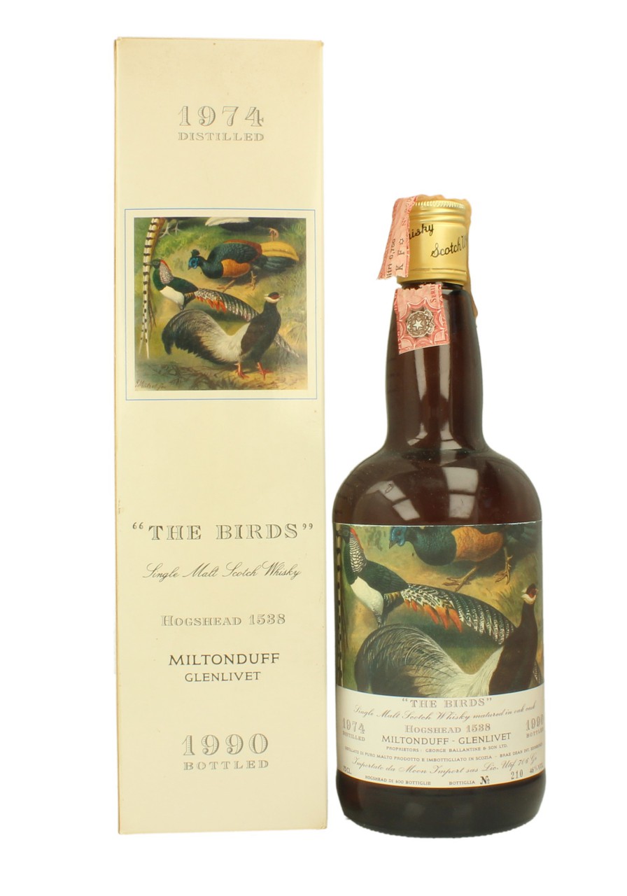 Miltonduff Speyside Scotch Whisky 1974 1990 75cl 46% Moon Import - The ...