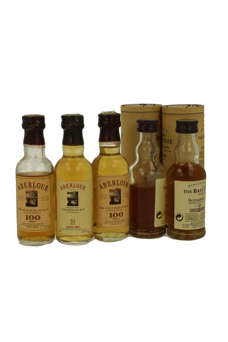 MINIATURE SET Mixed Speyside whisky 14x 5cl 40% - Products - Whisky ...