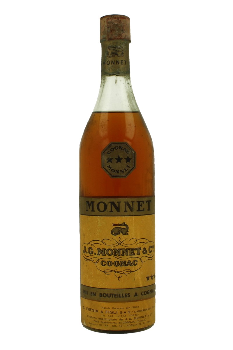 Monnet Cognac vsop Bot 60/70's 73cl 40% OB- - Products - Whisky Antique ...