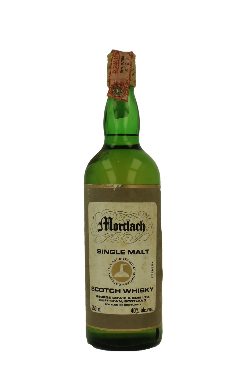 MORTLACH Bot.80's 75cl 40% OB - George Cowie & Co. - Products - Whisky ...