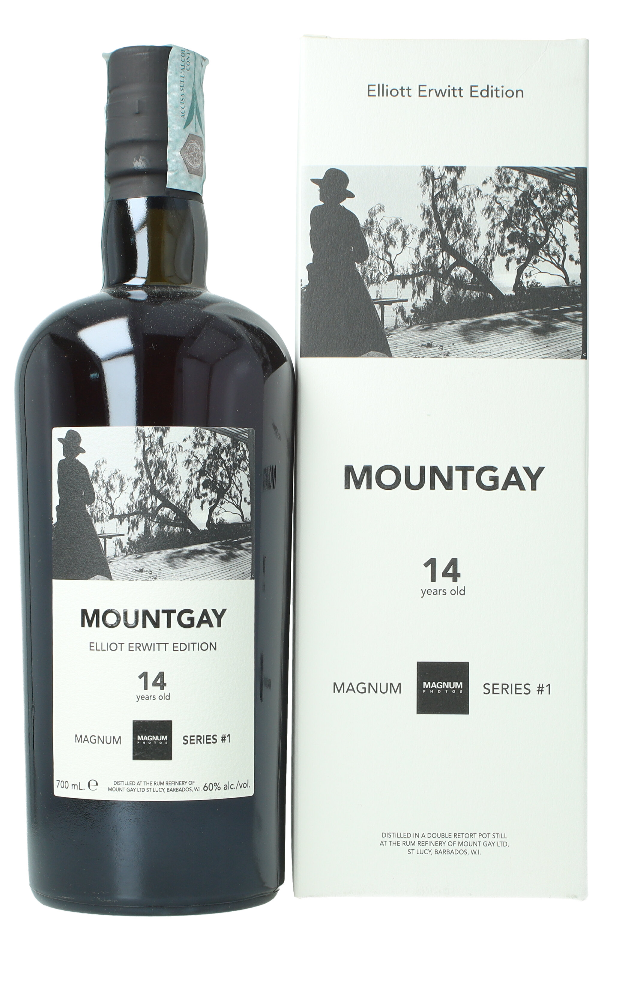 MOUNT GAY Barbados Rum 14 year old 2007 70cl 60% Magnum series 1 Elliot ...
