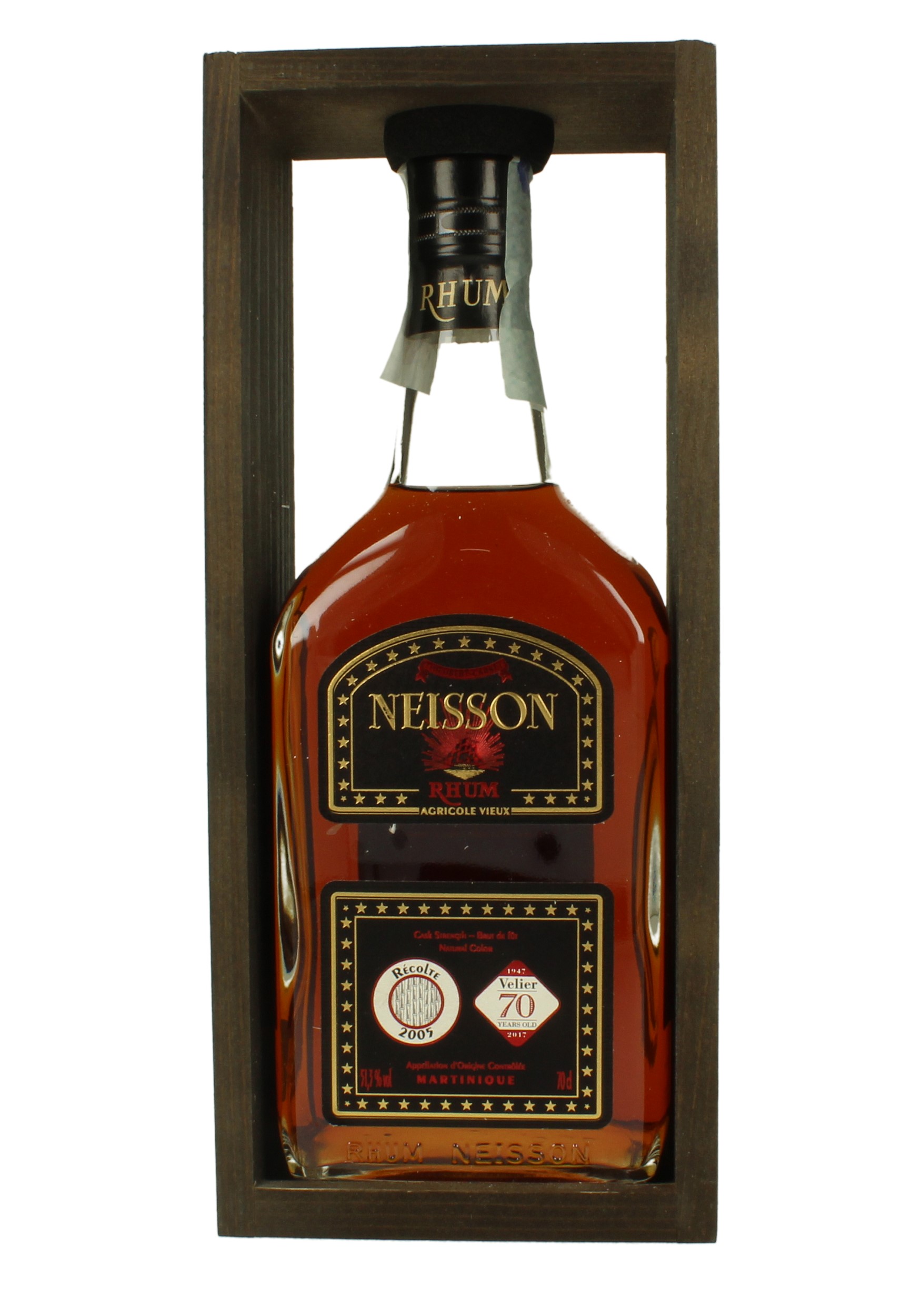 NEISSON RUM 2005 70cl 51.3% Velier - 70° Anniversary - Products ...