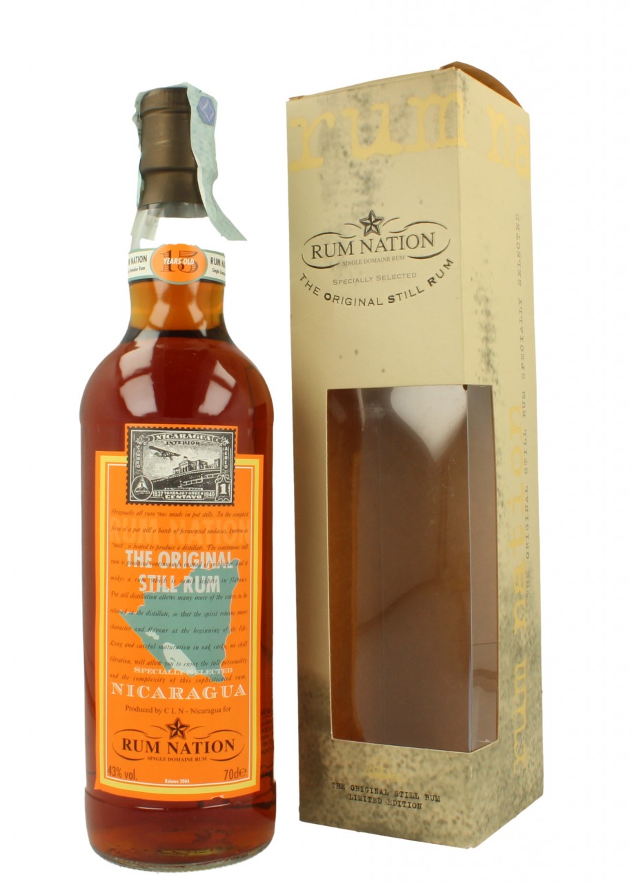 NICARAGUA RUM NATION - C.L.N. OB 15YO 70CL 43% - Products - Whisky ...