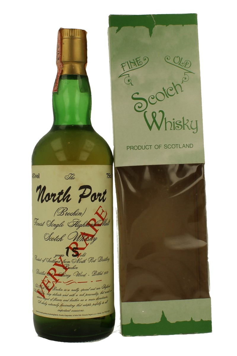 NORTH PORT BRECHIN 15 years old 1977 Bot 80's 75cl 43% SESTANTE IMPORT ...