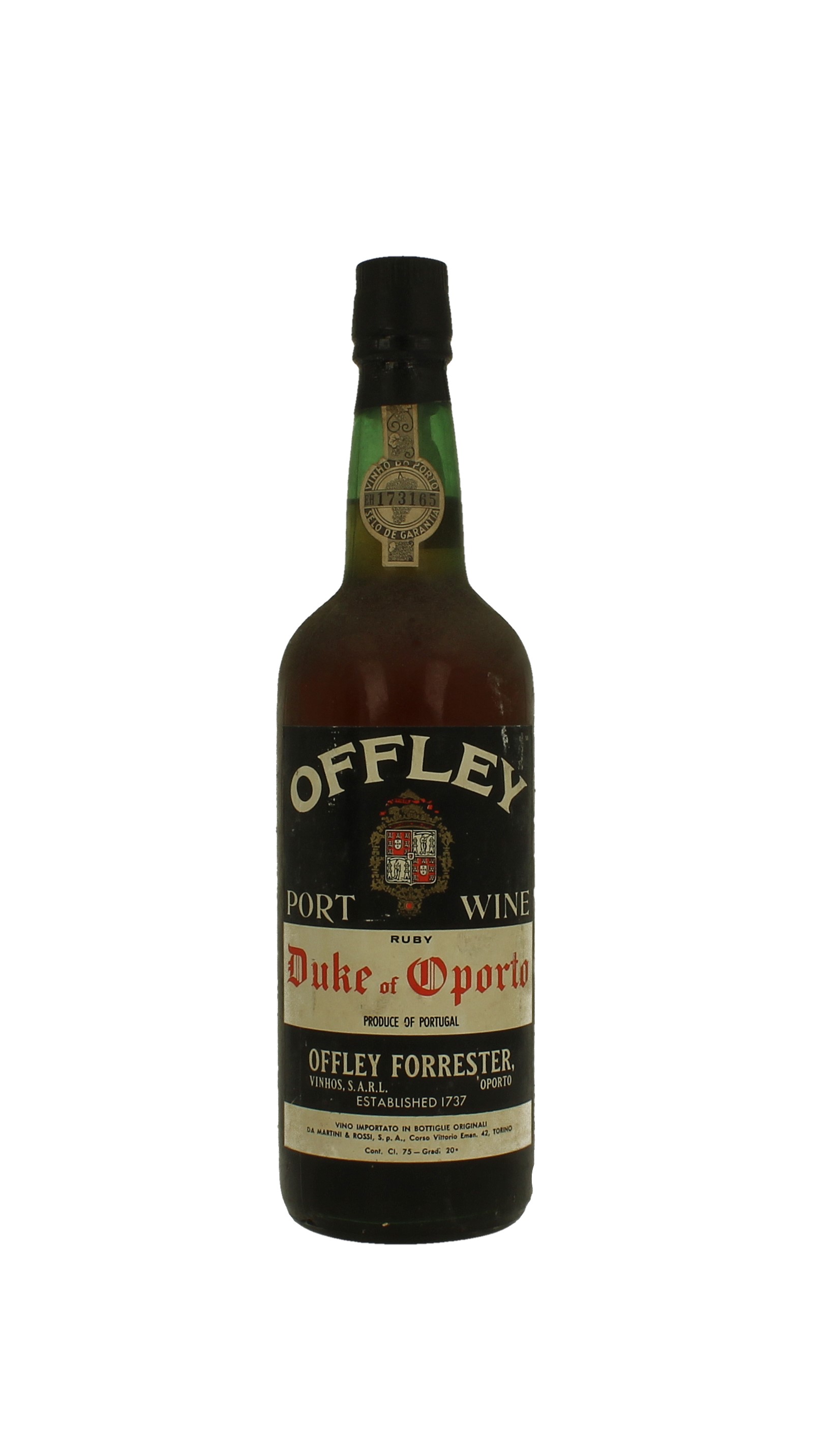 OFFLEY Port Bot 60/70's 75cl 20% Ruby - Products - Whisky Antique ...