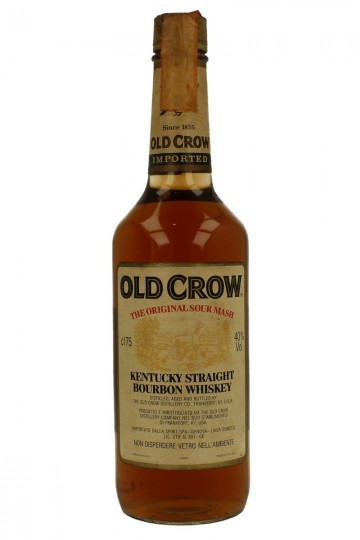 Old Crow Straight Bourbon Whiskey Bot. 70/80's 75cl 40% - Products ...