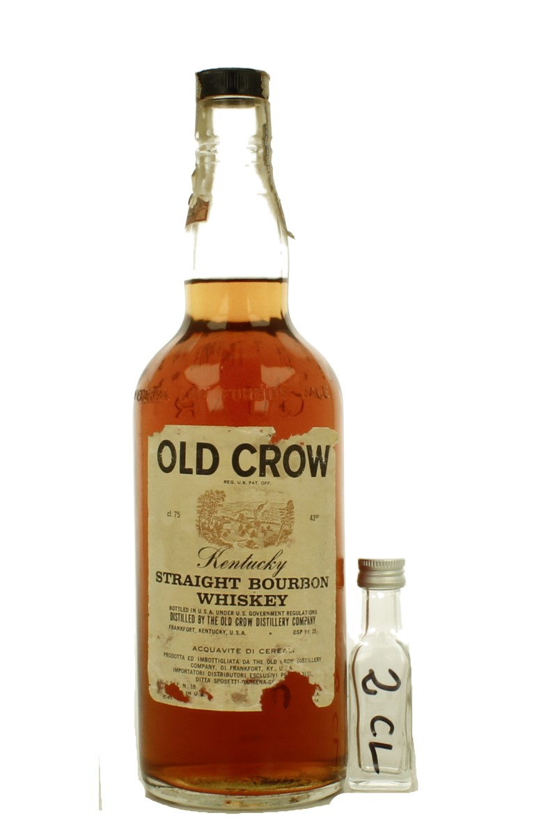 Old Crown Kentucky Straight Bourbon - Sample Bot. in the 60'S /70's 2cl ...