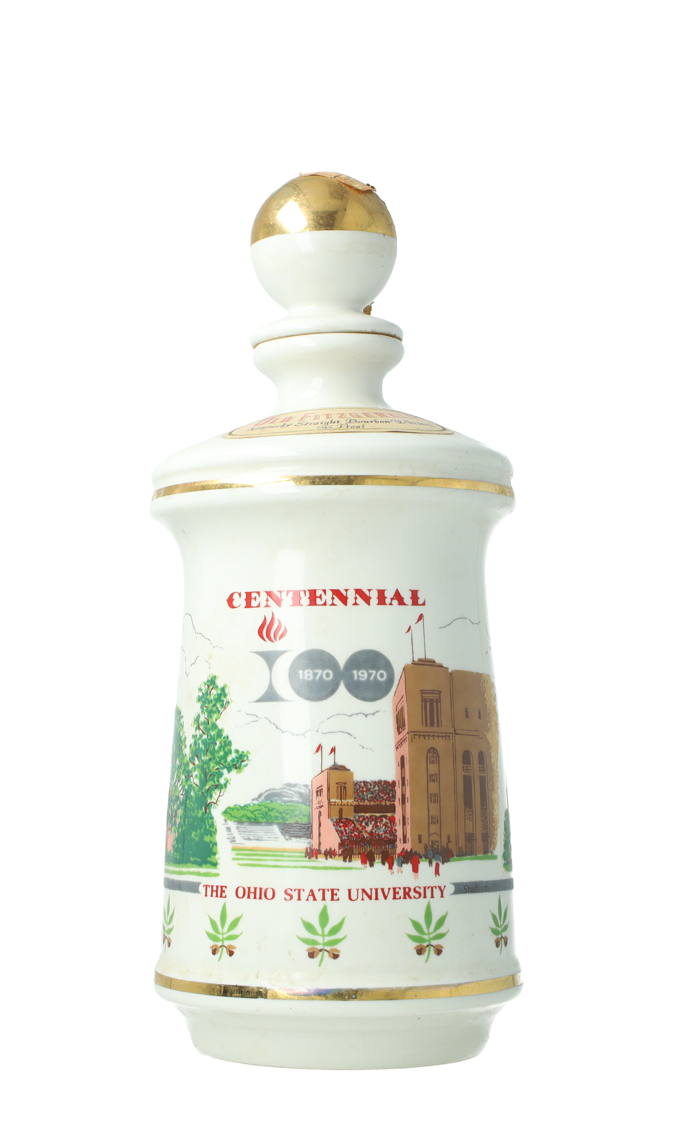 Old Fitzgerald Kentucky Bourbon Whiskey 6 years old - Bot.60's or 70's ...