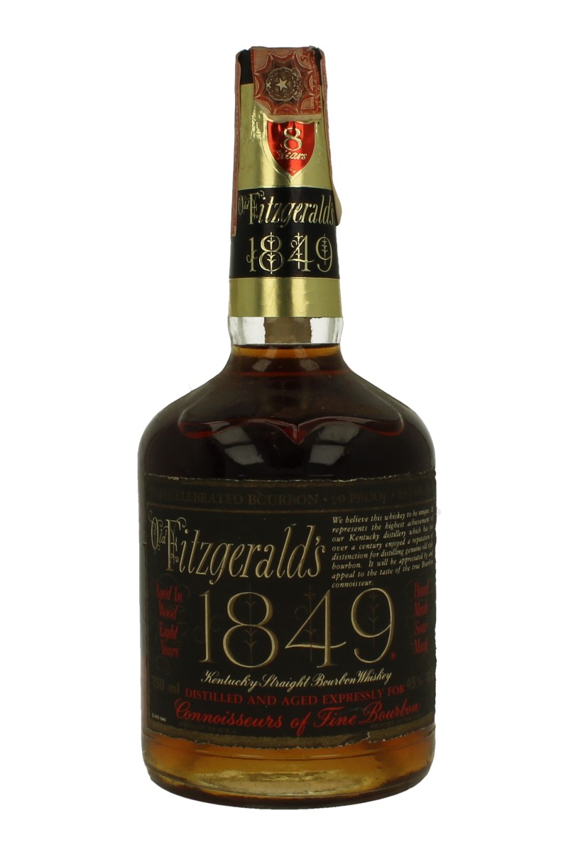 Old Fitzgerald's 1849 Straight Bourbon Whiskey 8 years old Bot 80's ...