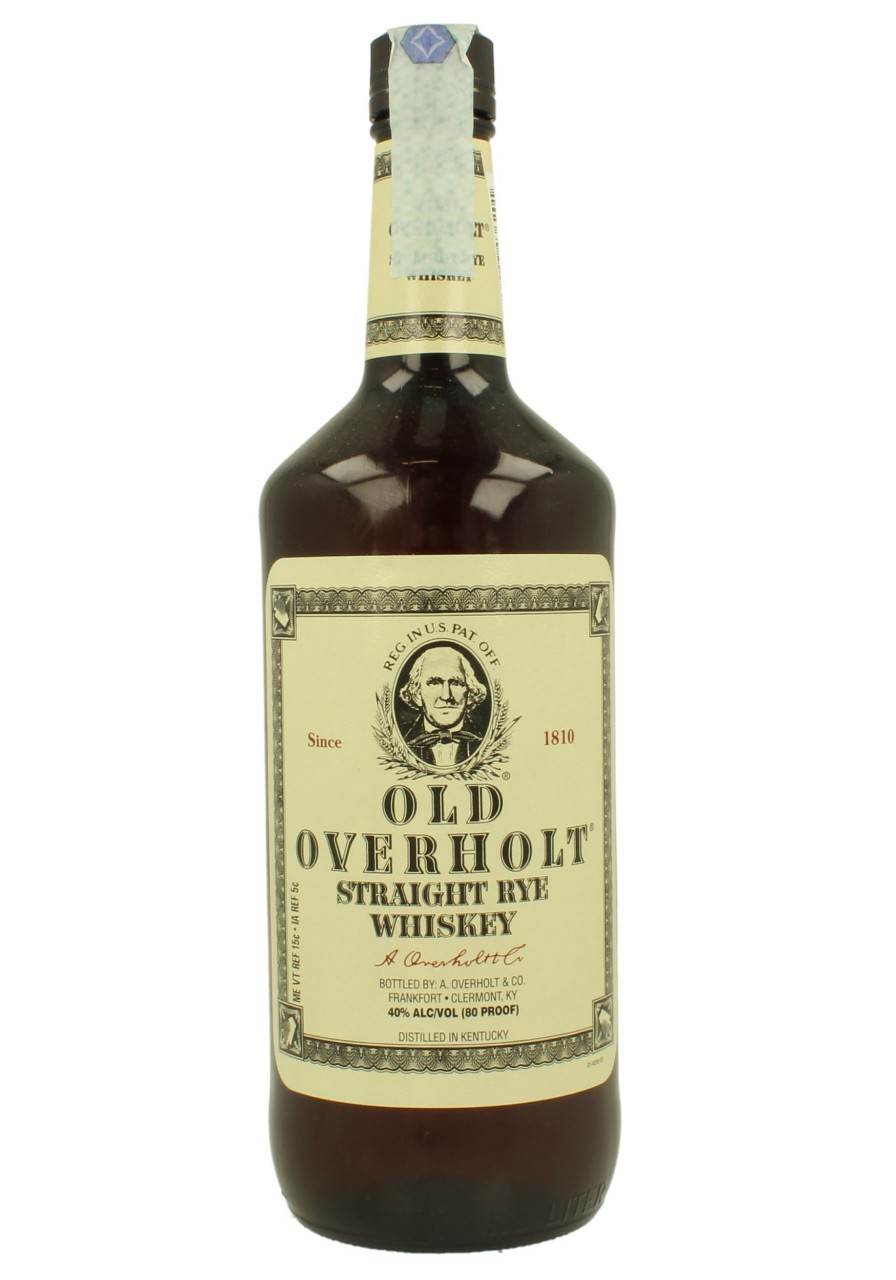 OLD OVERHOLT RYE STRAIGHT 100 CL 40% - Products - Whisky Antique ...