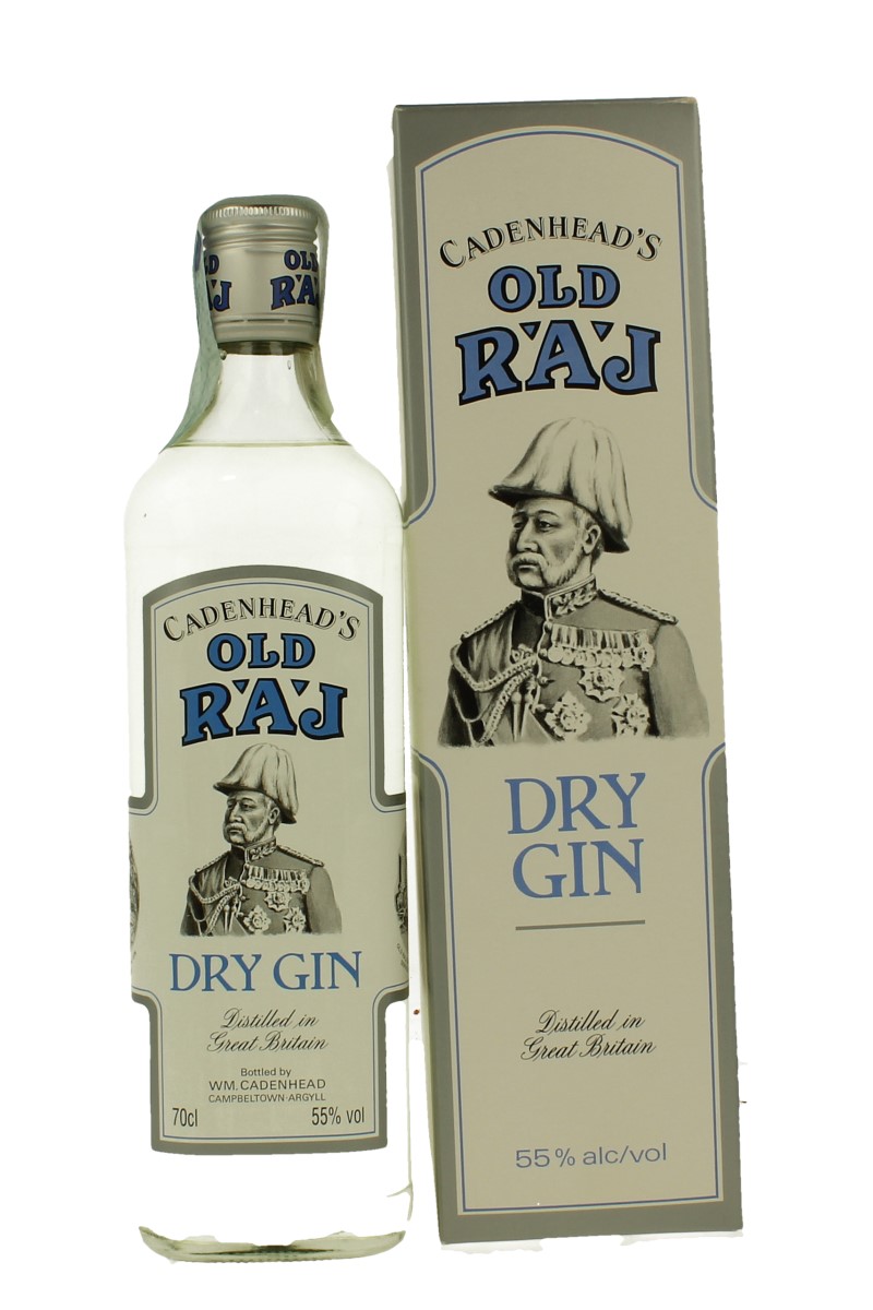 Old RAJ Dry Gin 70cl 55 Cadenhead's - - Prodotti - Whisky Antique ...
