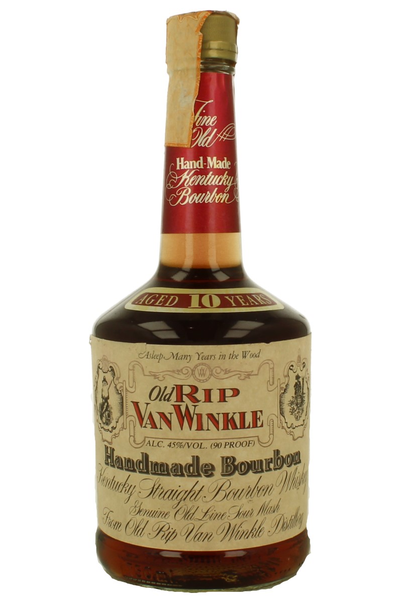 Old Rip Van Winkle Kentucky Straight Bourbon Whiskey 10 Years old - Bot ...