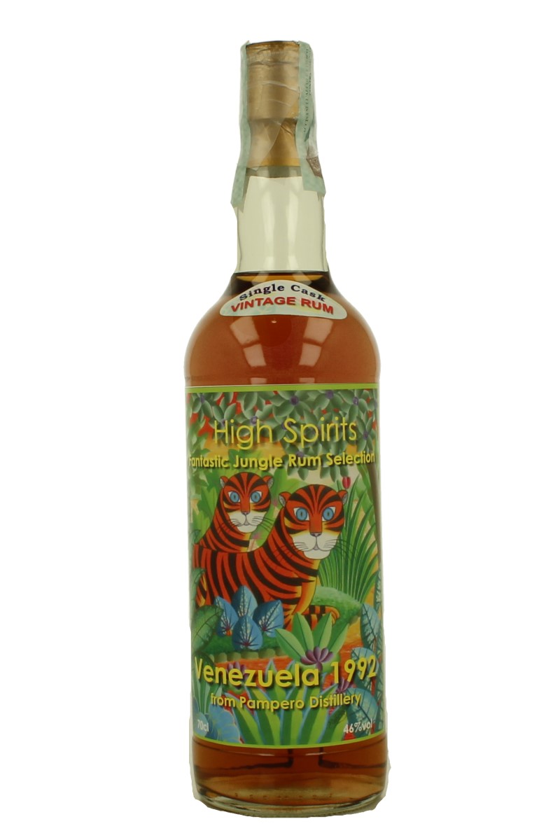 Pampero Distillery Venezuela Rum 1992 70cl 46% High Spirits - Jungle ...