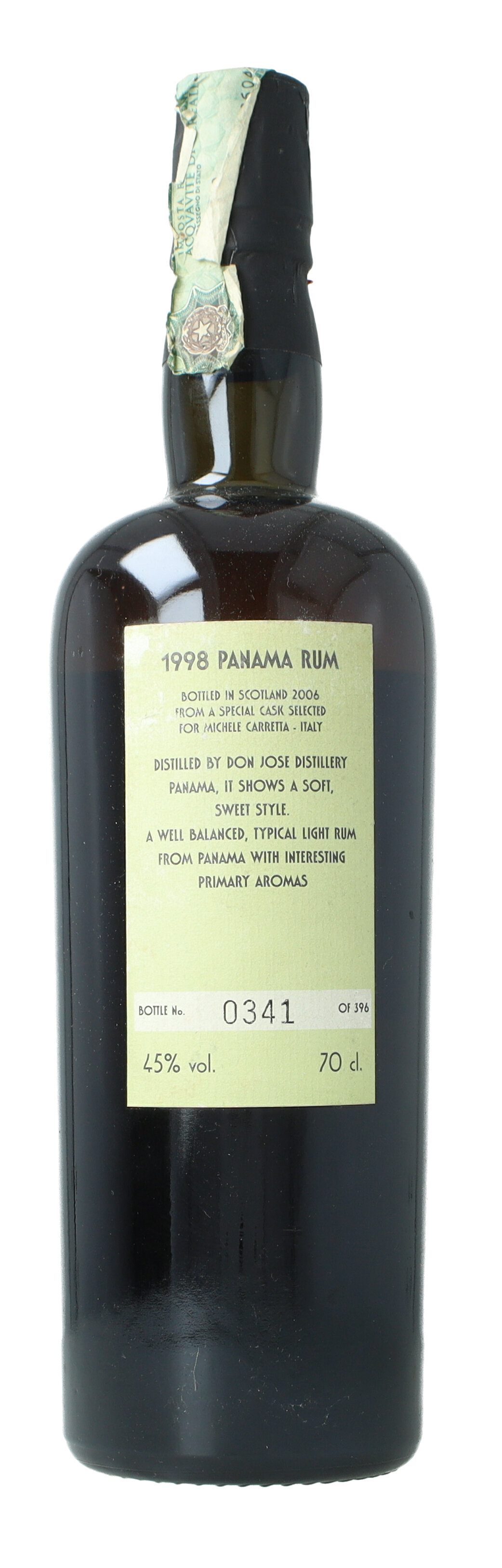 Panama Rum 1997 2006 70cl 45% Samaroli - no box - Products - Whisky ...