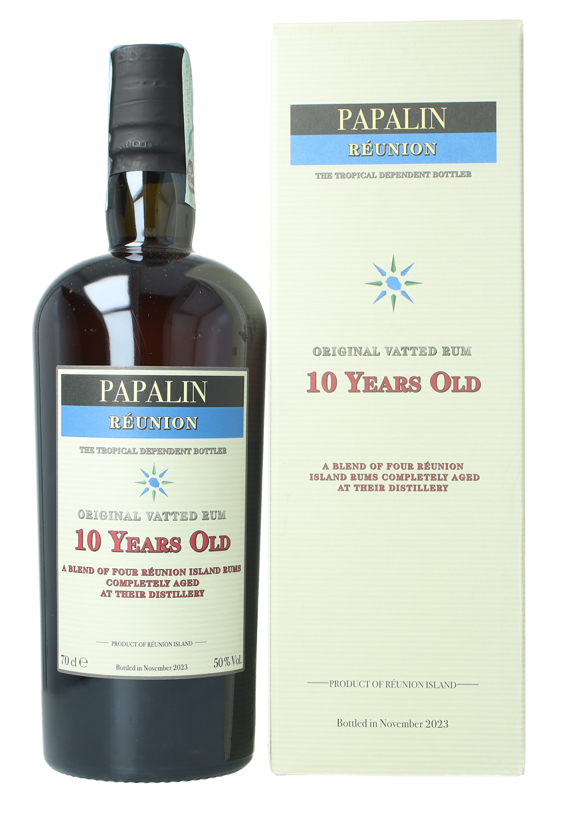 PAPALIN REUNION Rum 10yo 70cl 50% - Velier - Products - Whisky Antique, Whisky & Spirits