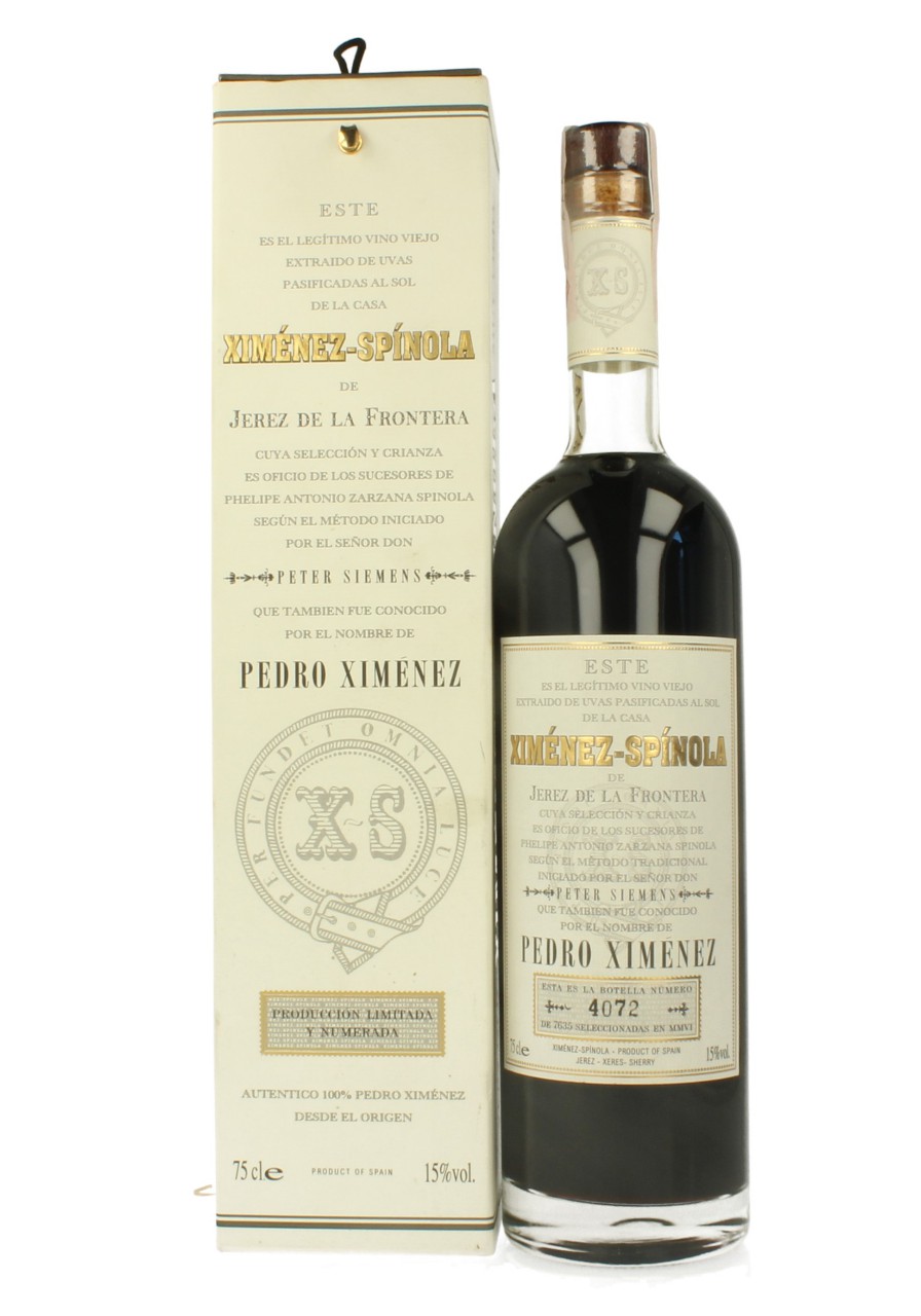 PEDRO XIMENEZ SHERRY PRODUCCION LIMITADA 75 CL 15 % - Products - Whisky ...